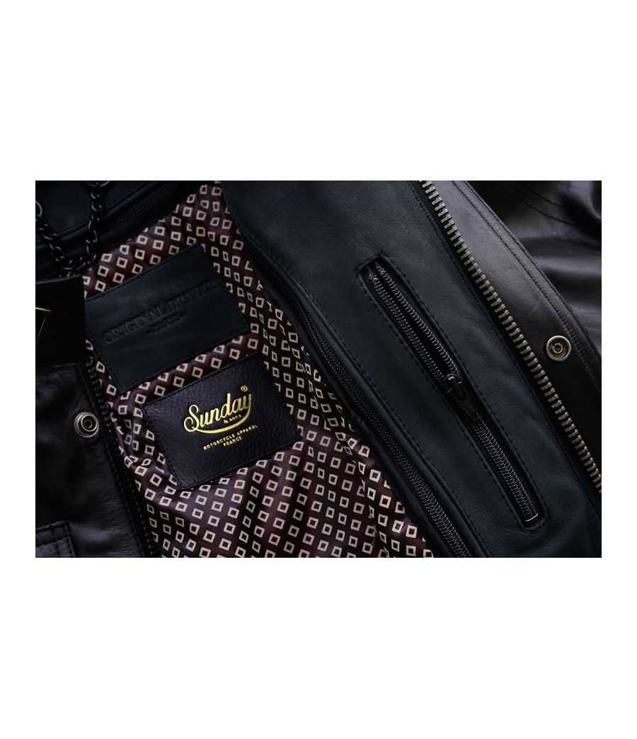 The Concorde Italian leather motorbike jacket - Original Driver
